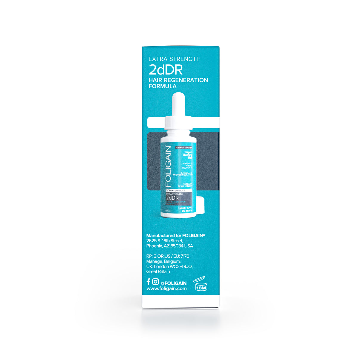 FOLIGAIN® 2dDR Hair Growth Regeneration Serum – FOLIGAIN SINGAPORE