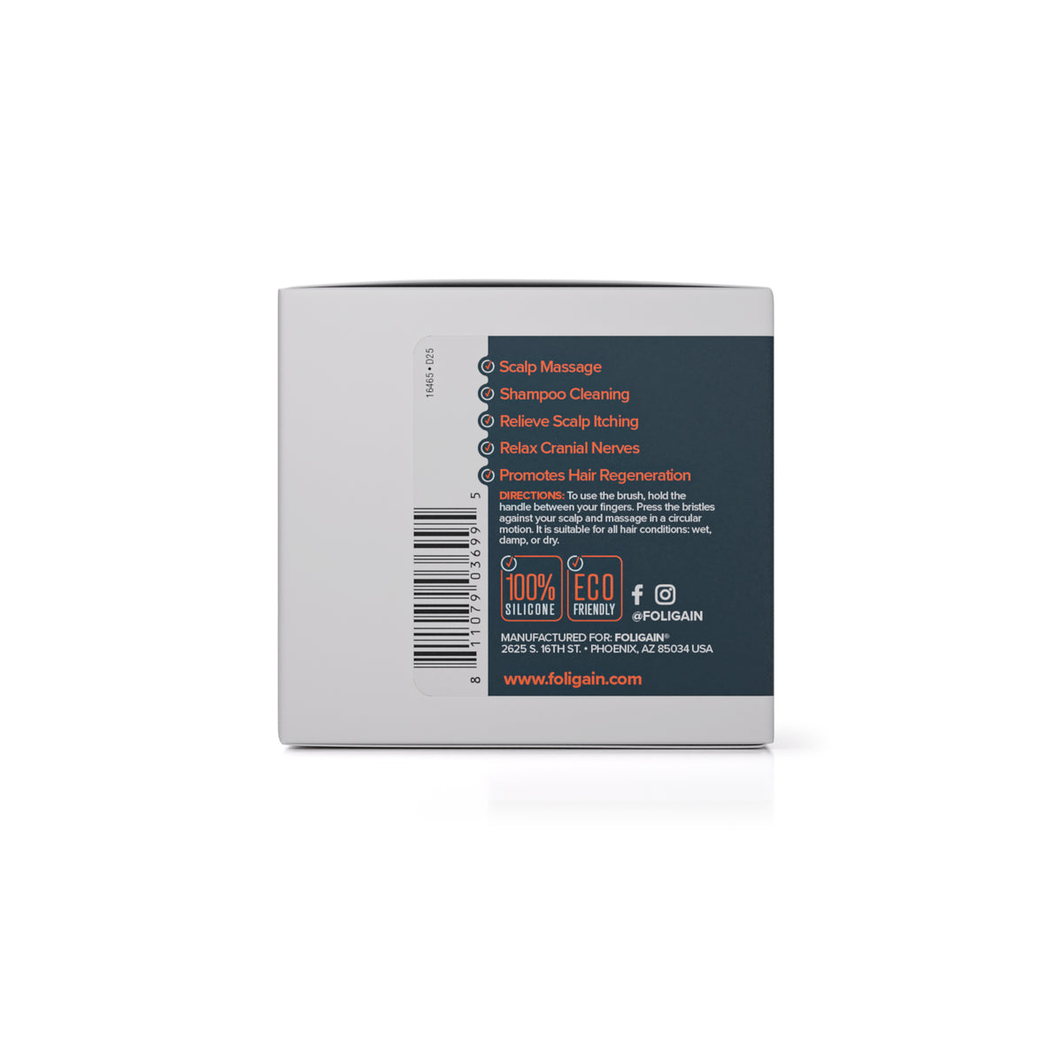 FOLIGAIN Scalp Therapy Exfoliator & Massager in Black – FOLIGAIN SINGAPORE